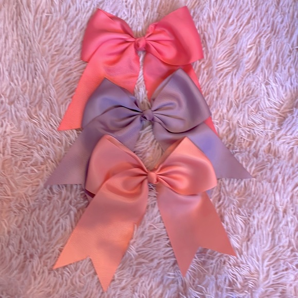 Accessories | New Bundle Of 3 Large Hair Bows | Poshmark